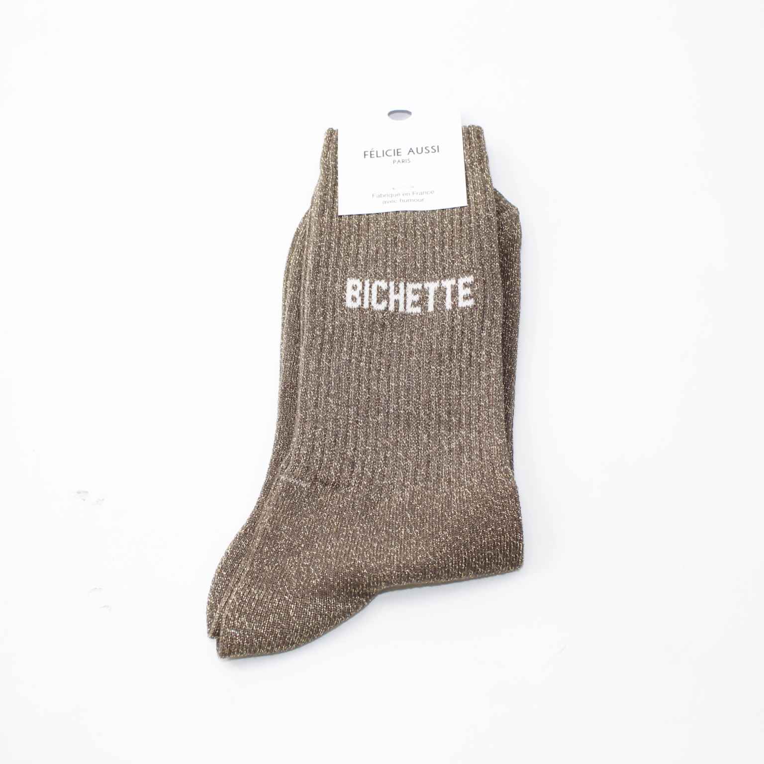 Chaussettes à paillettes - Les Bijoux de Cécile